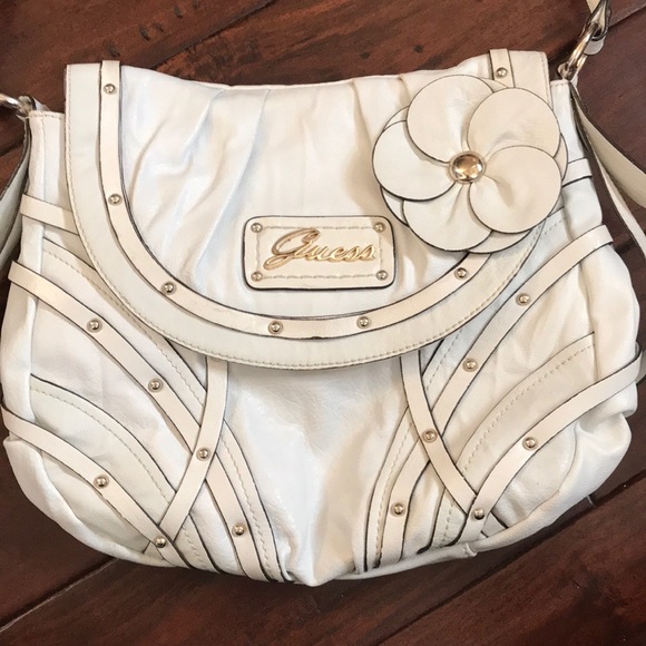 Guess | Bags | Guess Leather Crossbody Bag | Poshmark